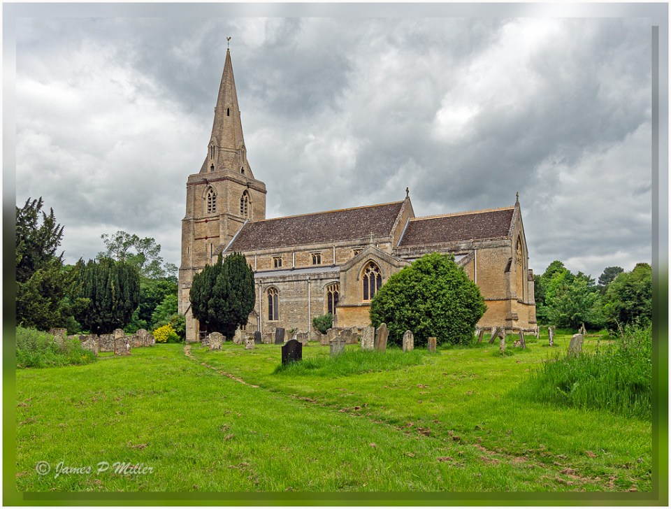 The 7th Earl, His 2nd Wife and St Peter’s Church Deene. | Photographic ...